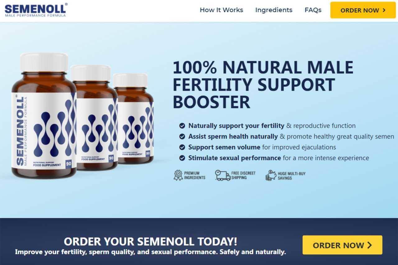 Semenoll Review 2024 - Boost Sexual Performance & Fertility
